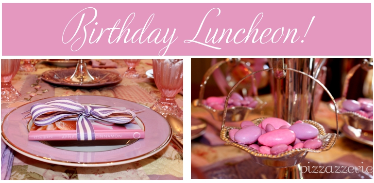 Pink & Purple Birthday Luncheon! | Pizzazzerie